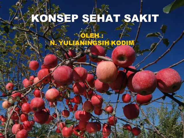Konsep sehat sakit | PPT