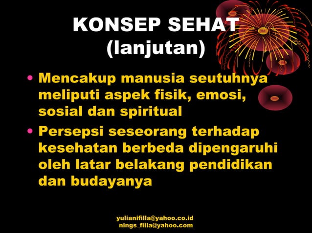 Konsep sehat sakit | PPT