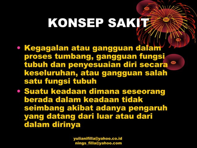 Konsep sehat sakit | PPT