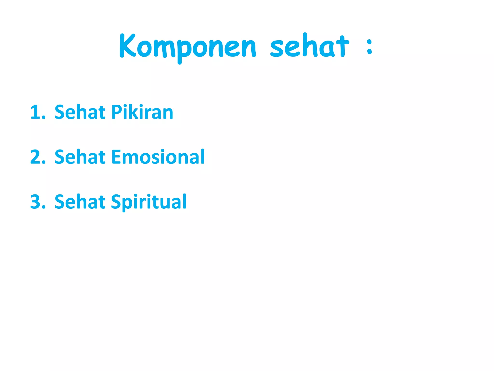 Konsep sehat sakit | PPTX