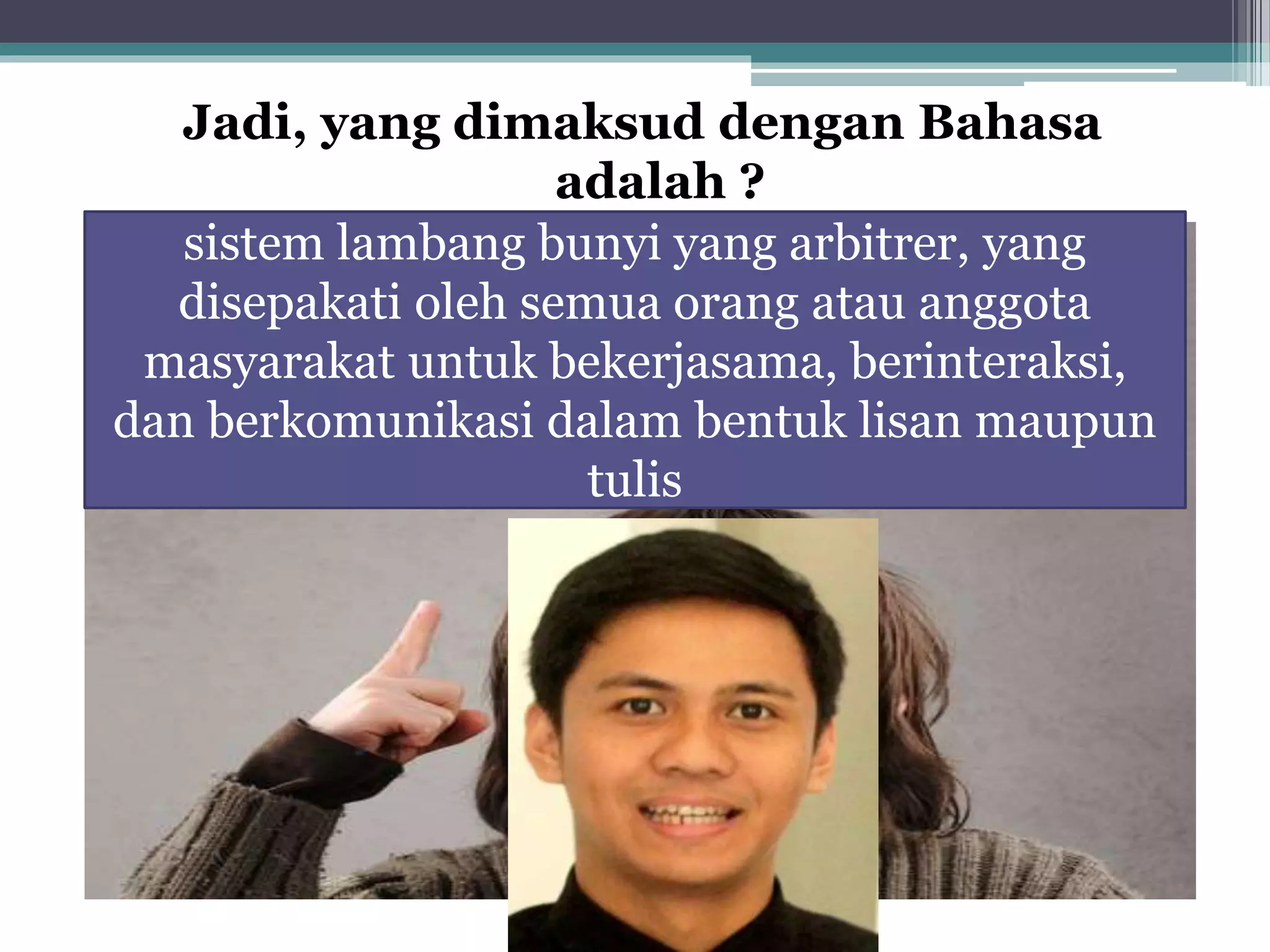 Konsepsi Bahasa | PPTX