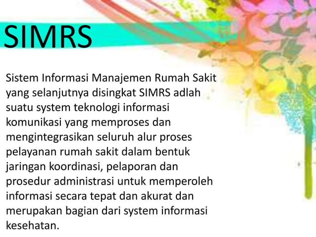 Konsep simrs | PPTX