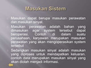 Konsep sistem informasi | PPTX