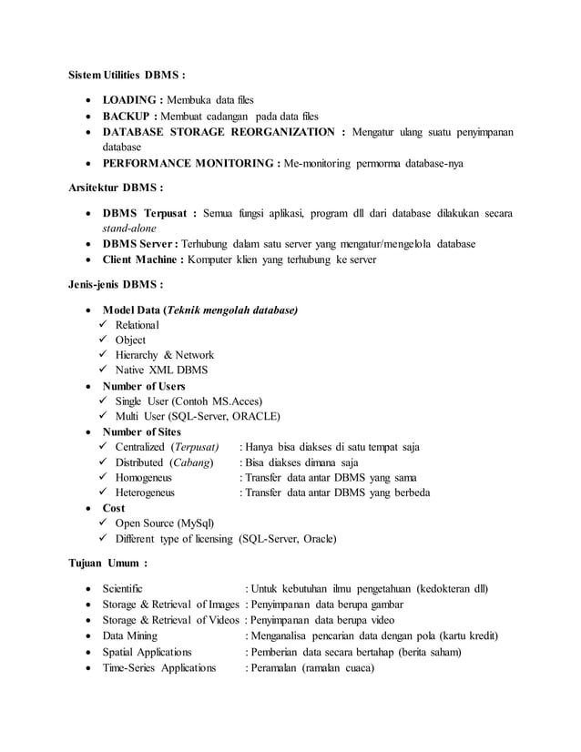 Konsep Sistem Manajemen BasisData | DOCX