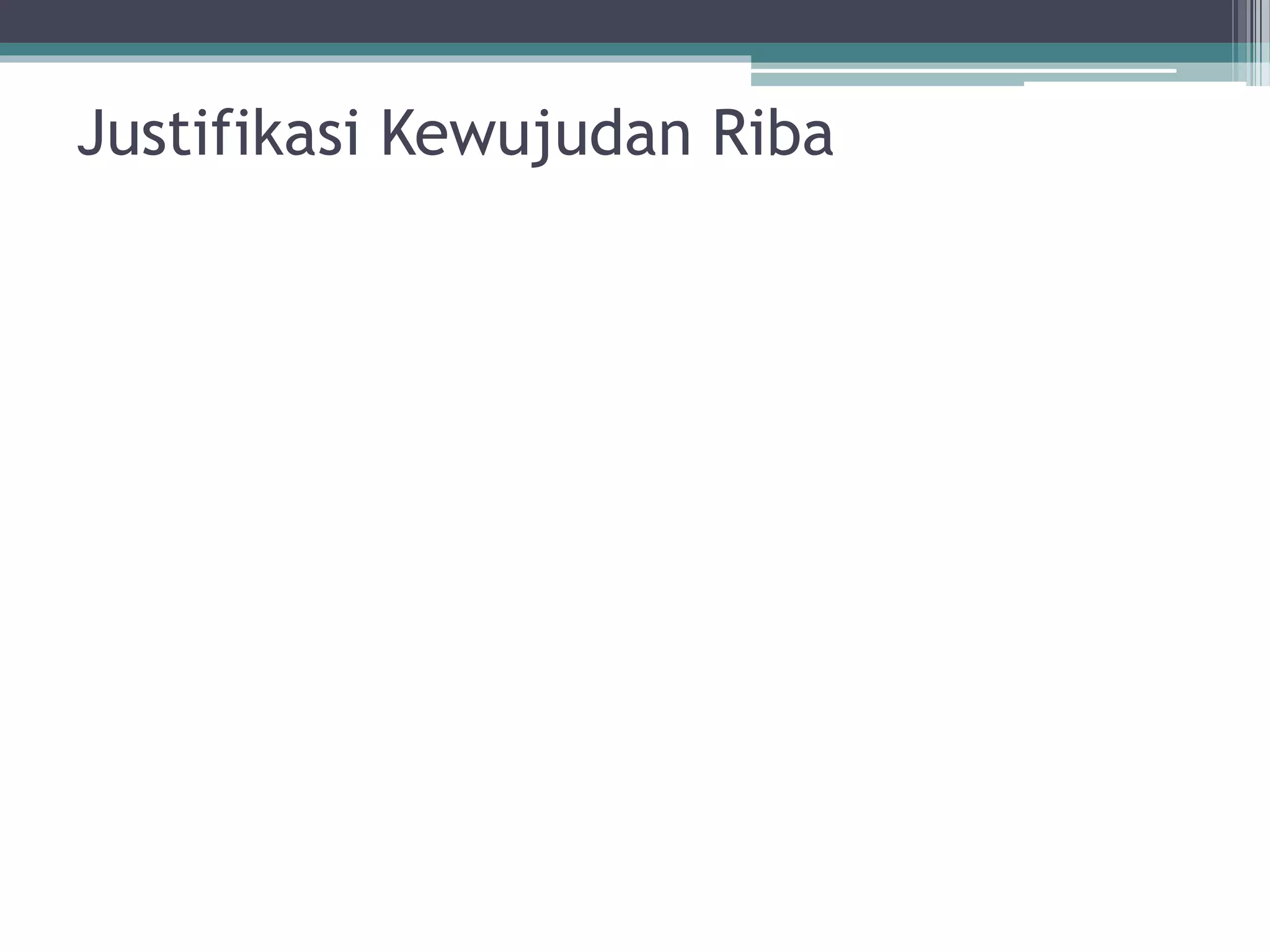 Konsep & Sistem Riba | PPTX