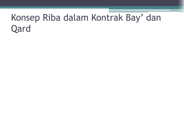 Konsep & Sistem Riba | PPTX