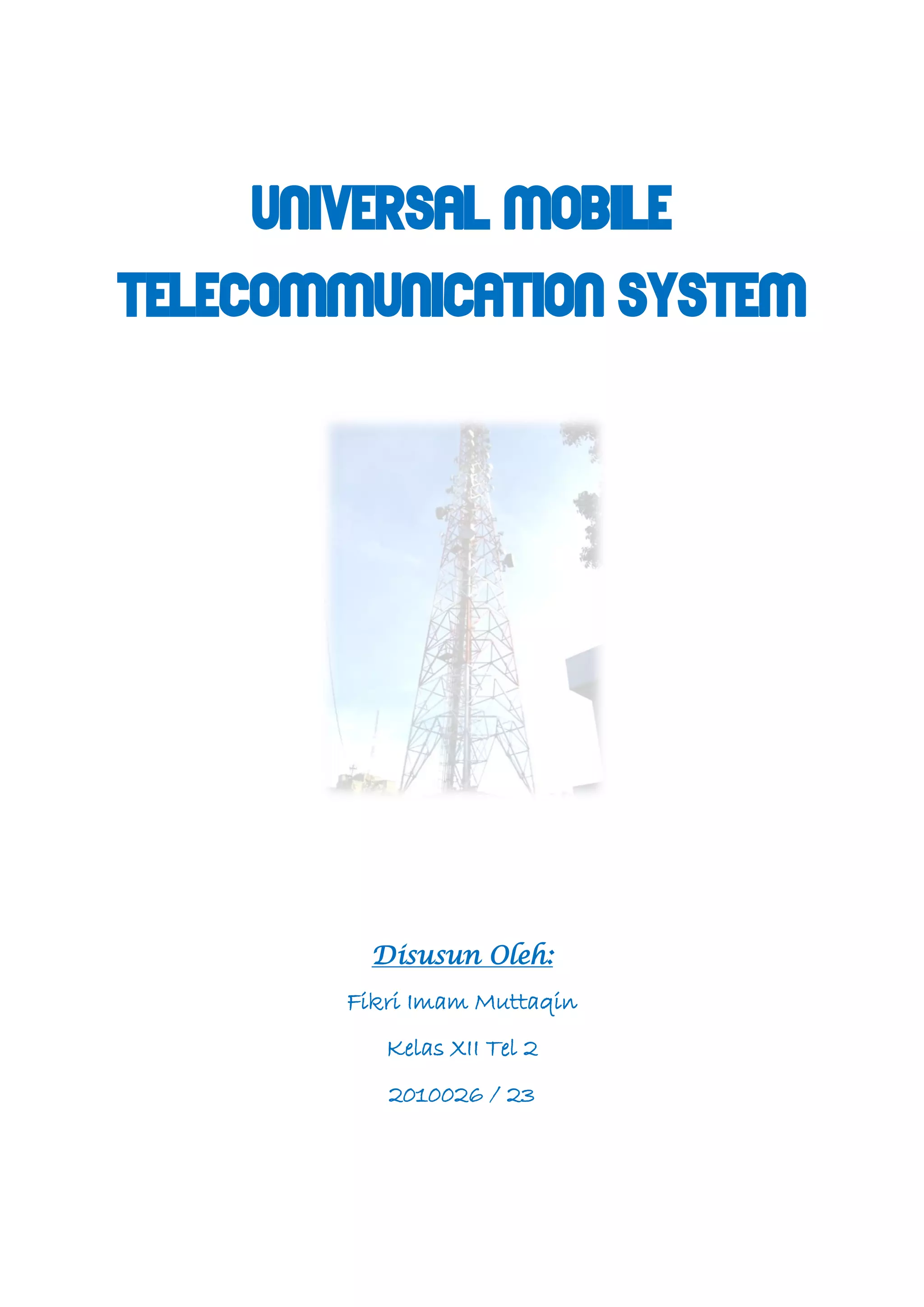 Konsep Sistem UMTS | PDF