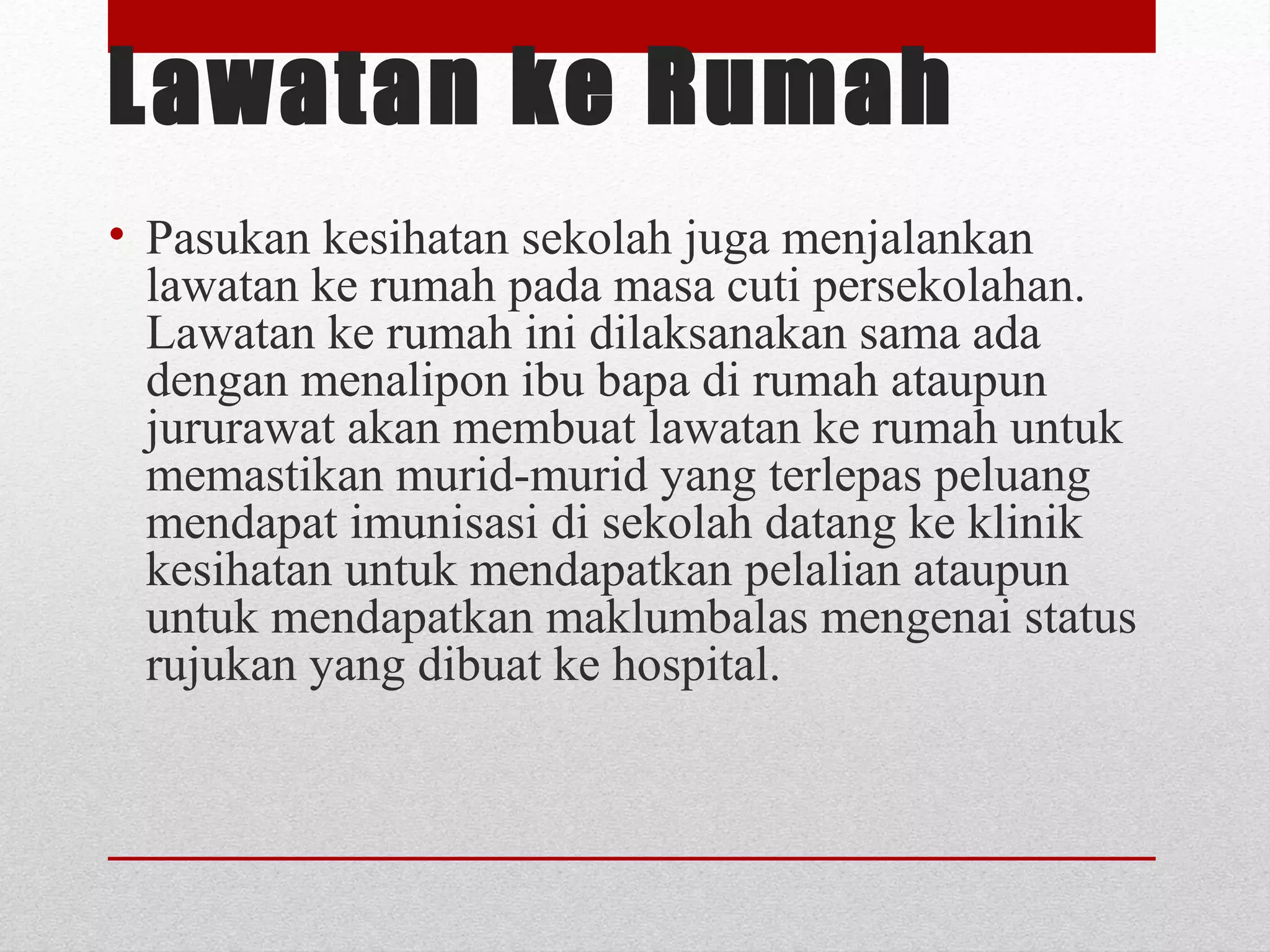 Konsep & Skop Program Kesihatan Sekolah | PPT