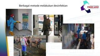 Konsep sterilisasi dan disinfeksi untuk lingkungan | PPTX