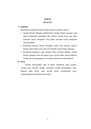 KONSEP STRATEGI BELAJAR MENGAJAR MENGAJAR KLP 1.pdf