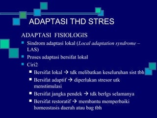 Konsep stress & adaptasi | PPT