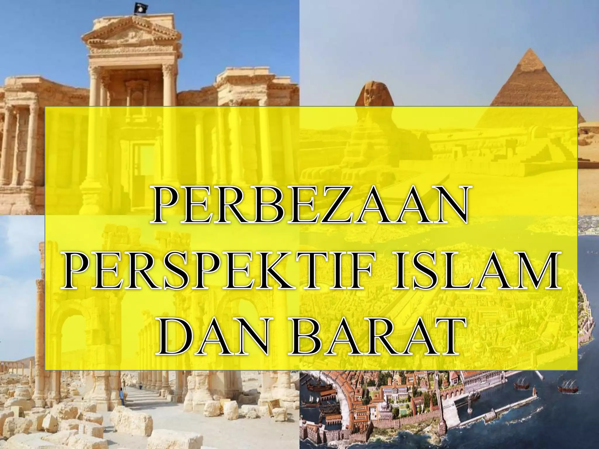 Konsep tamadun islam dan barat | PPTX
