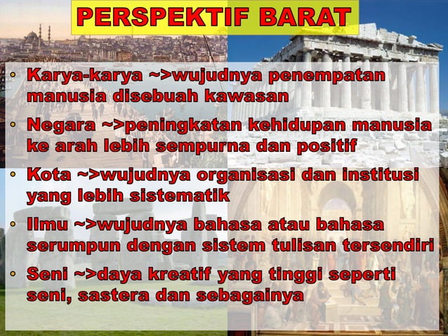 Konsep tamadun islam dan barat | PPTX