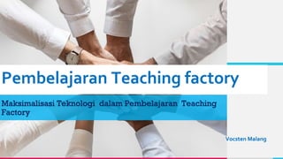 Konsep teaching factory | PPTX