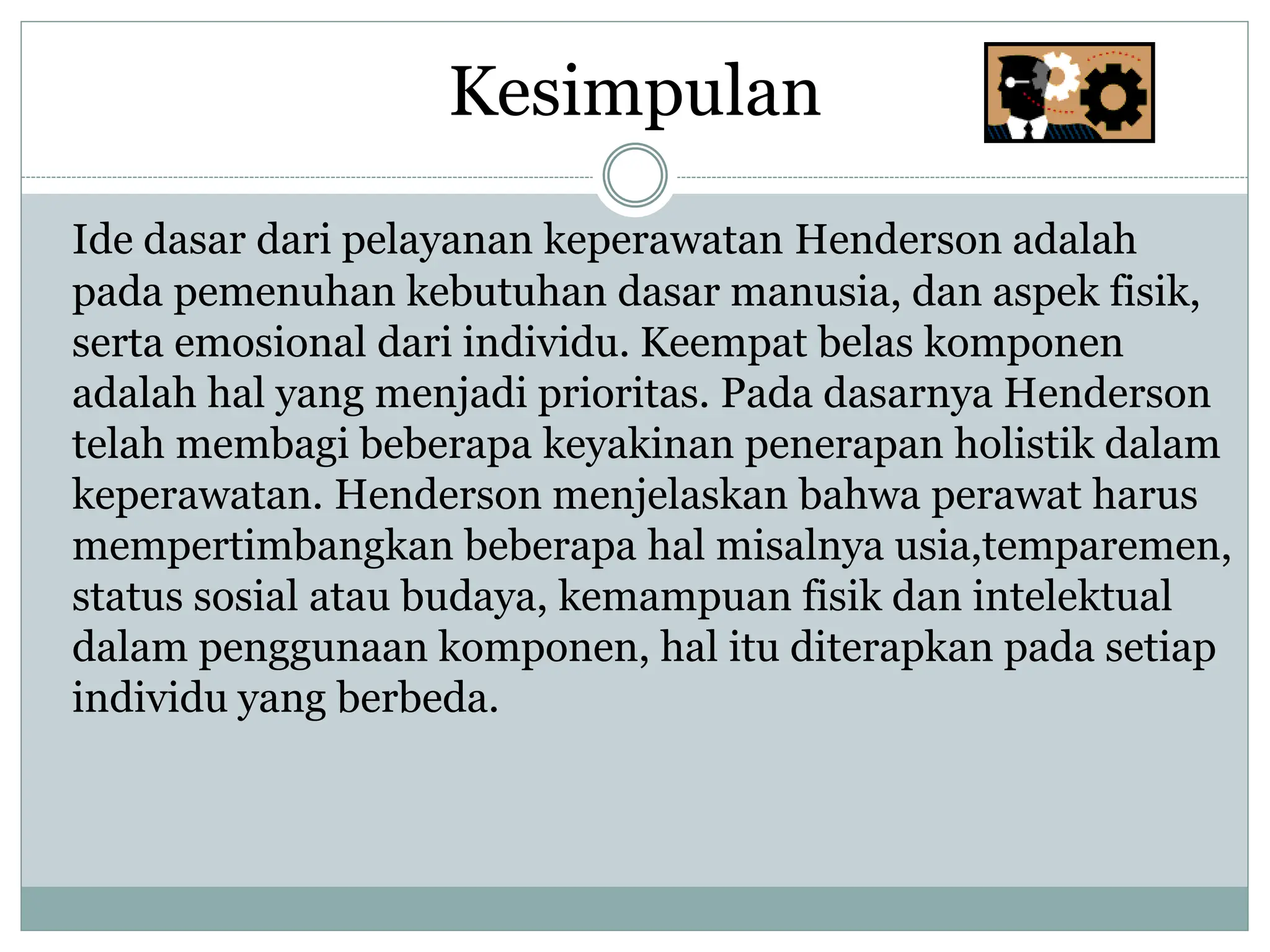 Materi Falsafah Kepearawtan KONSEP TEORI VIRGINIA.ppt Materi Falsafah Kepearawtan KONSEP TEORI VIRGINIA.ppt