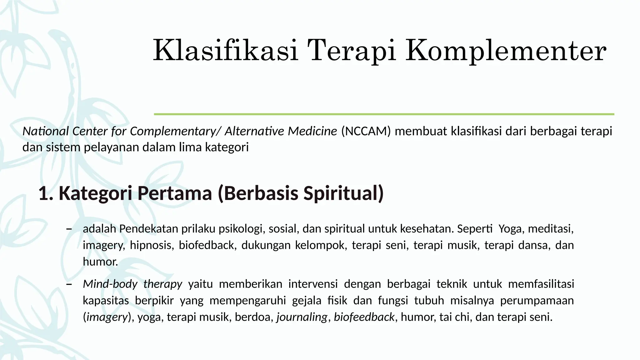 KONSEP TERAPI KOMPLEMENTER_LALU AMRI YASIR.pptx