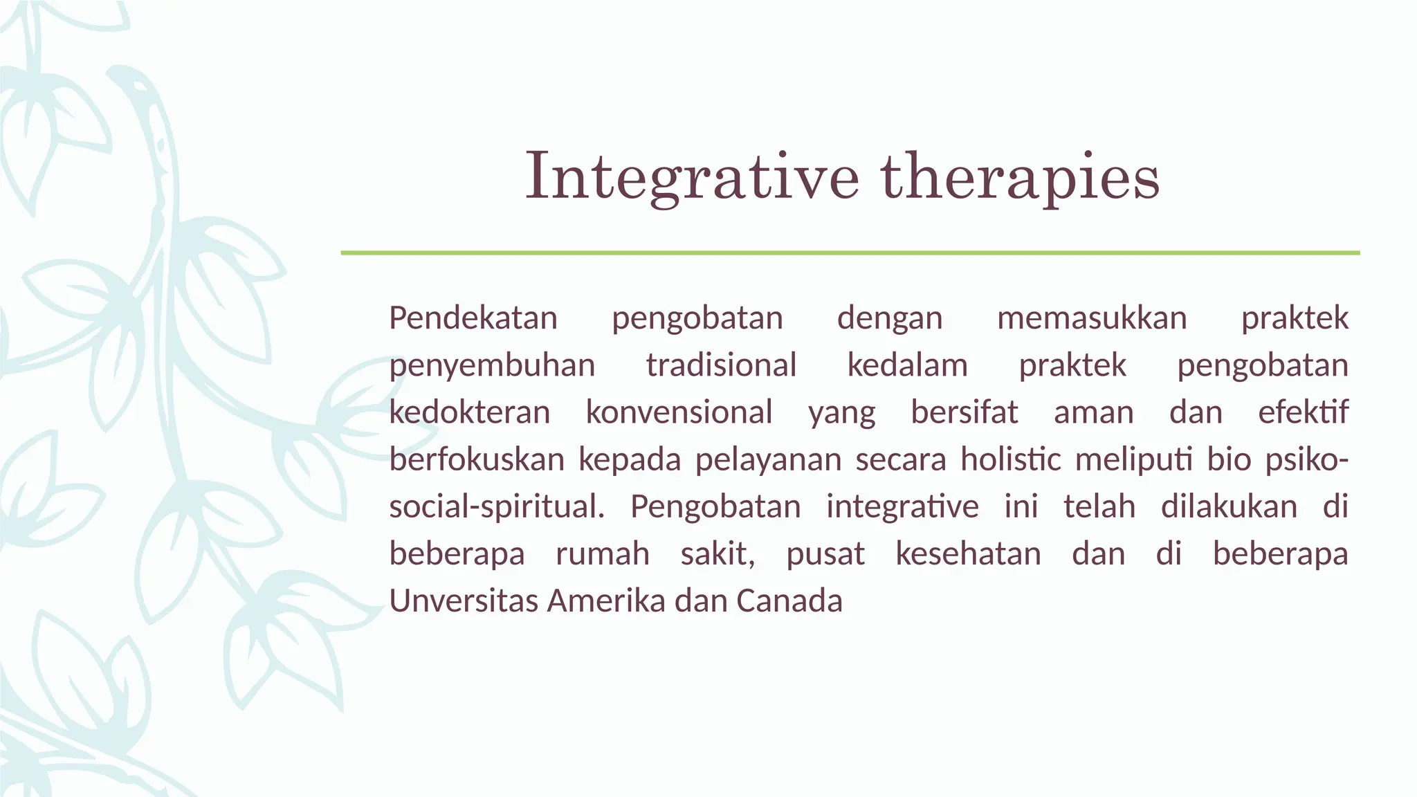 KONSEP TERAPI KOMPLEMENTER_LALU AMRI YASIR.pptx | Free Download