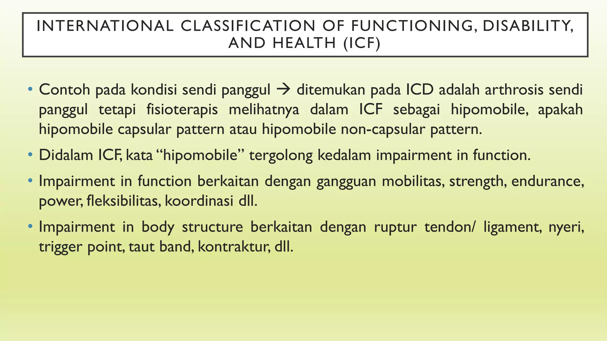 Konsep Terapi Latihan | PDF