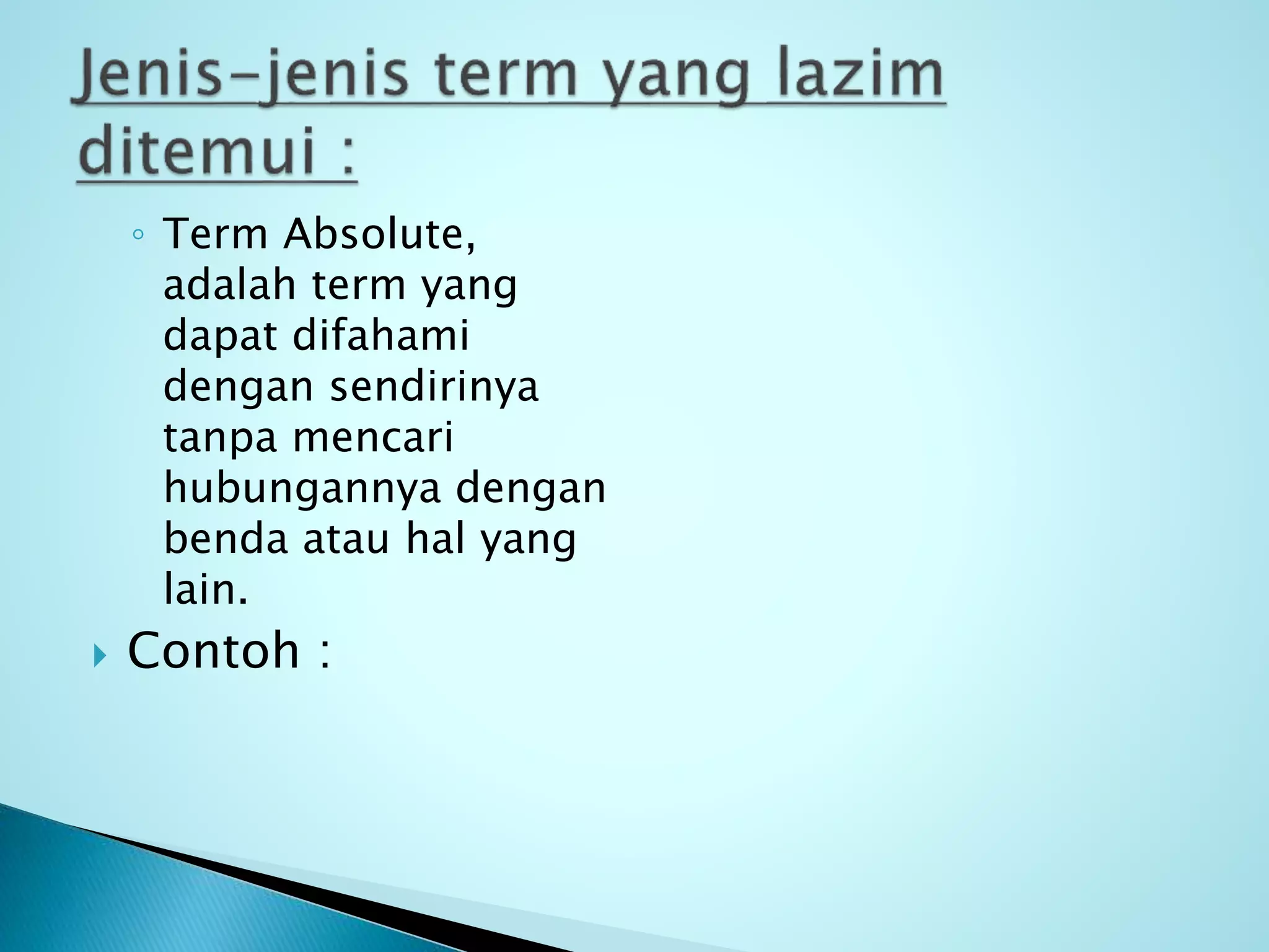 Konsep, term dan definisi | PPTX