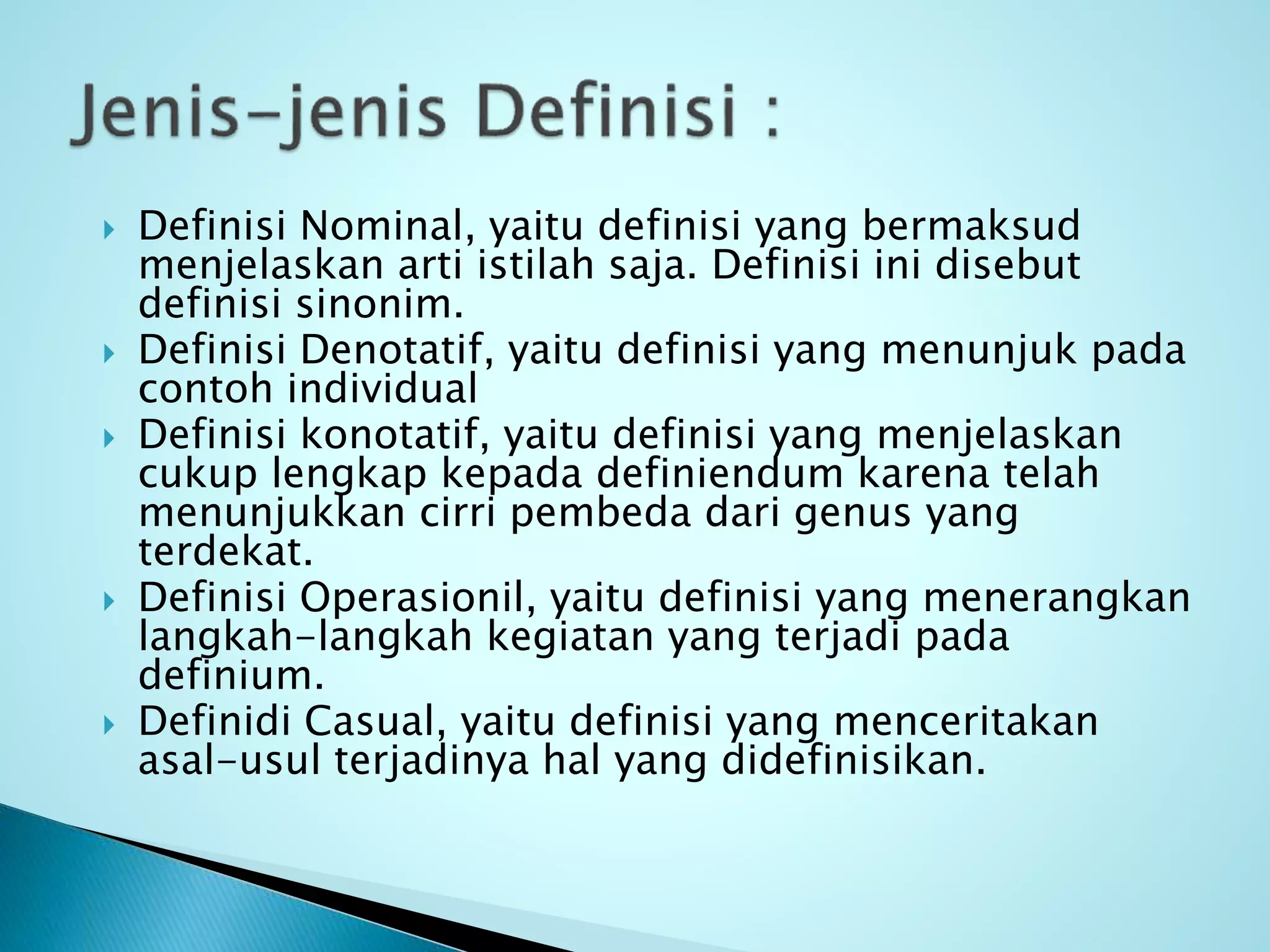 Konsep, term dan definisi | PPTX