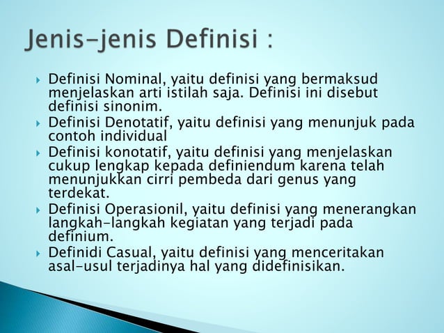 Konsep, term dan definisi | PPT