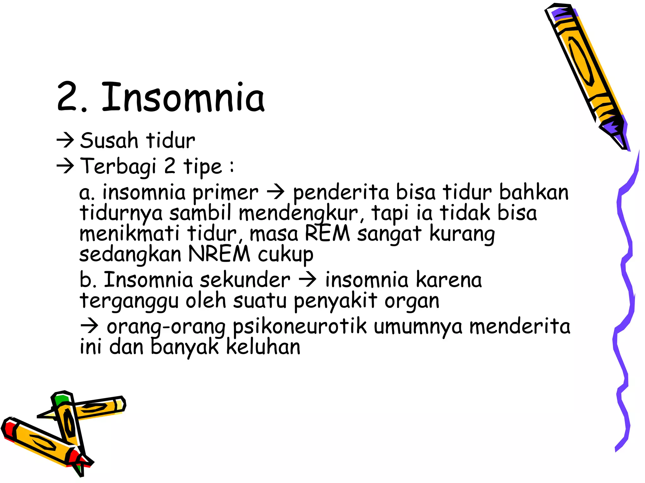 Power point Konsep tidur dan istirahat | PPT