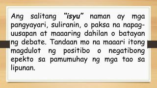 Konsepto-ng-Kontemporaryong-Isyu.pptx