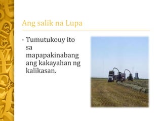 Konsepto at mga salik ng produksyon | PPTX