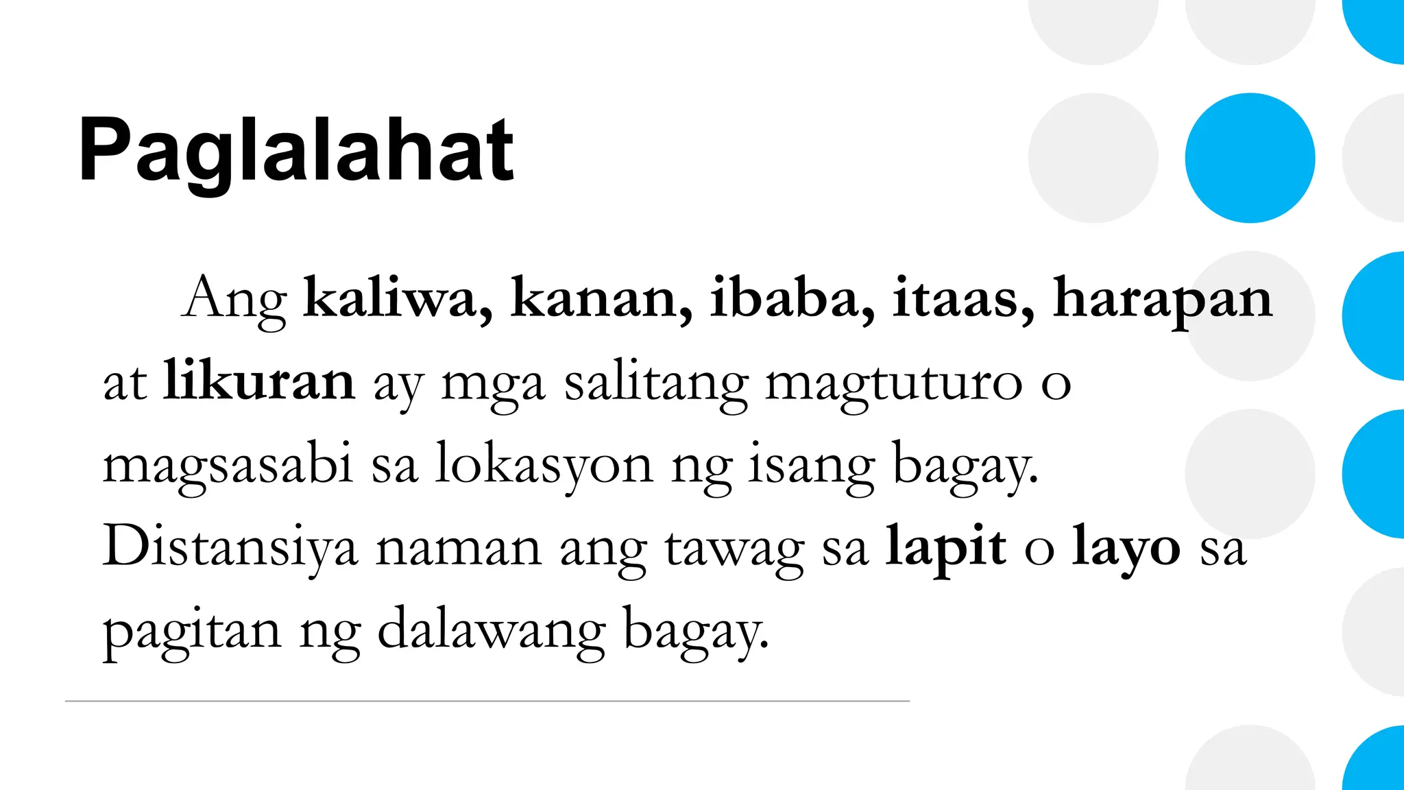 Konsepto ng Distansya at Lokasyon grade1 &2.pptx