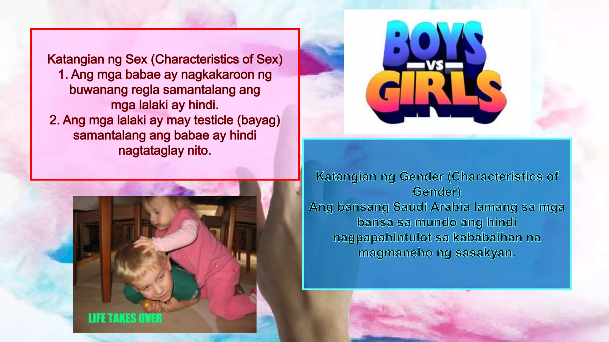 Konsepto ng gender at sex | PPTX