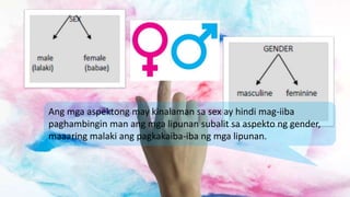 Konsepto ng gender at sex | PPTX