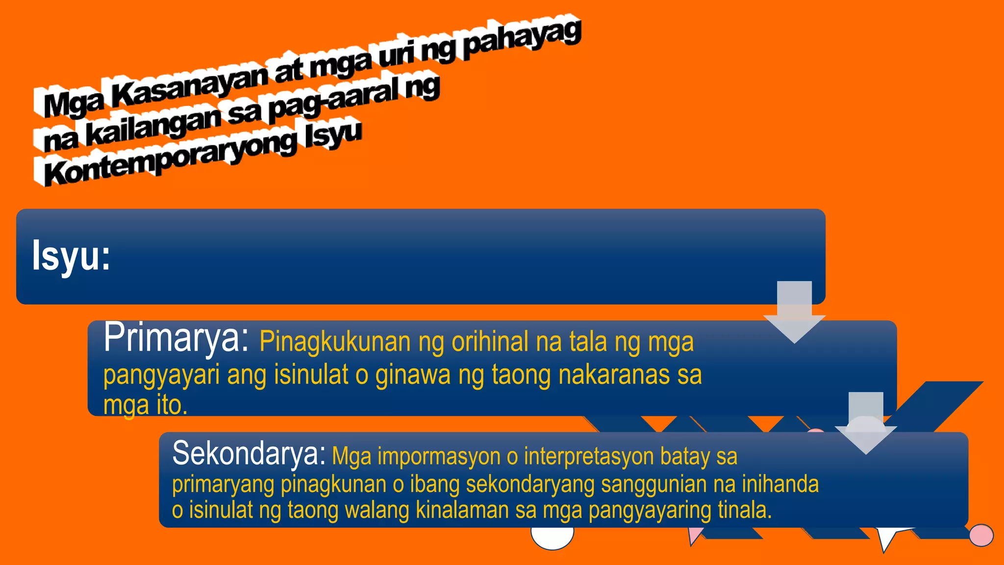 Konsepto ng kontemporaryong isyu | PPTX