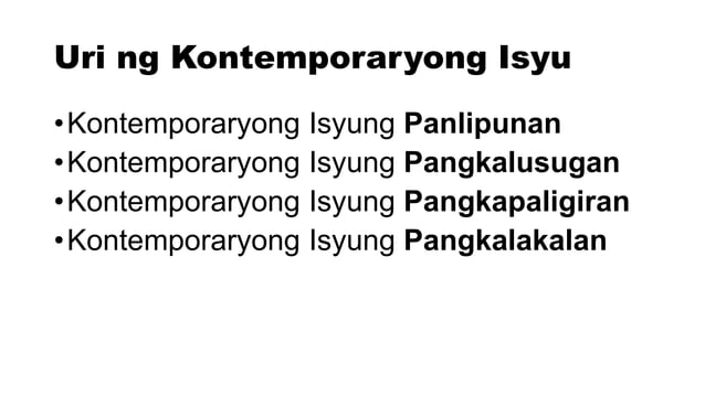 AP-10-Konsepto ng Kontemporaryong Isyu.pptx
