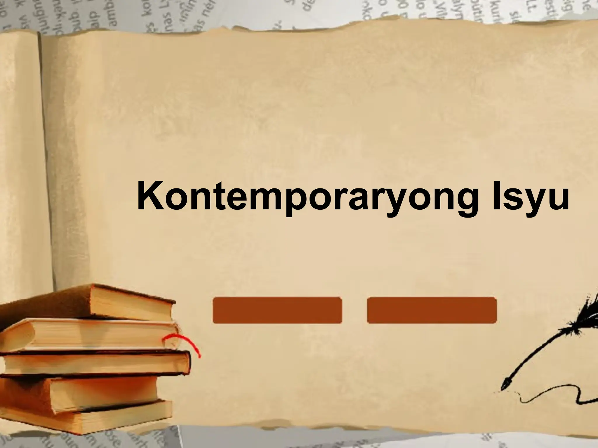 konsepto ng kontemporaryong isyu-Primarya at sekundaryang batayan.ppt