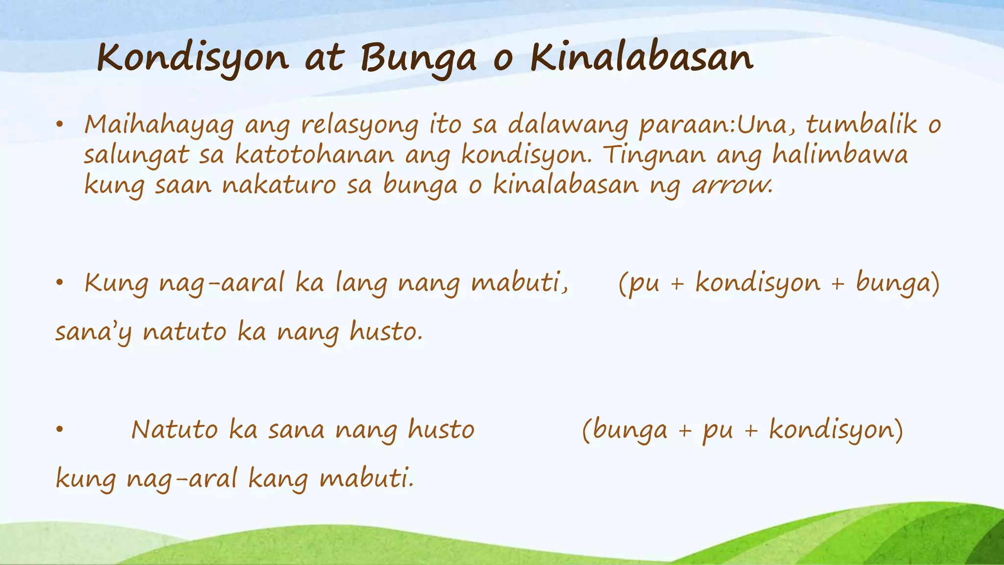 Konseptong may kaugnayang lohikal | PPTX