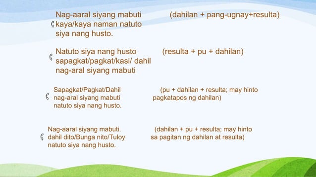 Konseptong may kaugnayang lohikal | PPTX