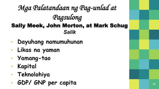 Konsepto ng pag unlad | PPTX