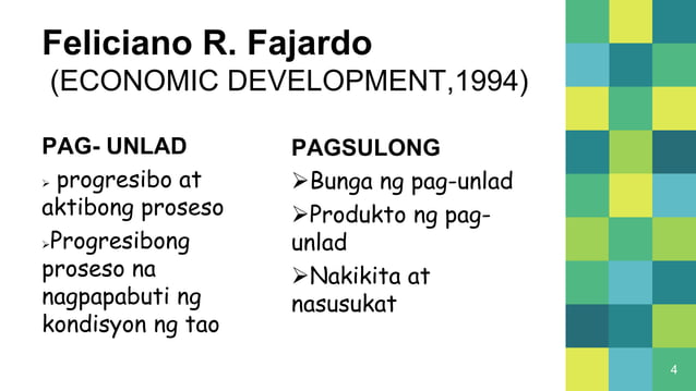Konsepto ng pag unlad | PPTX