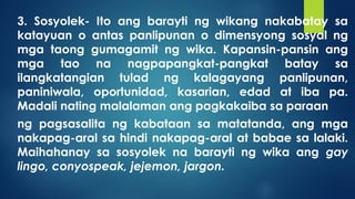 Konseptong Pangwika (barayti ng wika).pptx