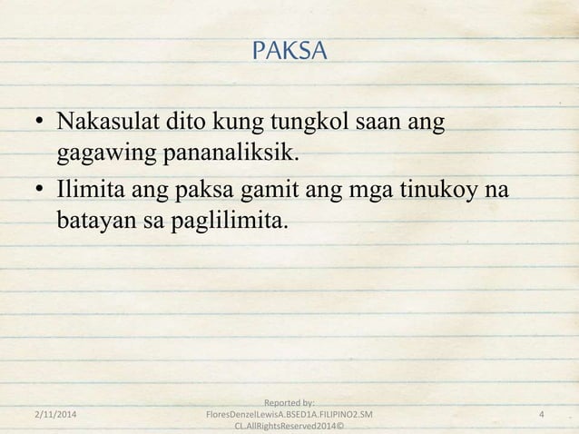 Konseptong papel. filipino | PPTX
