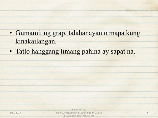 Konseptong papel. filipino | PPTX
