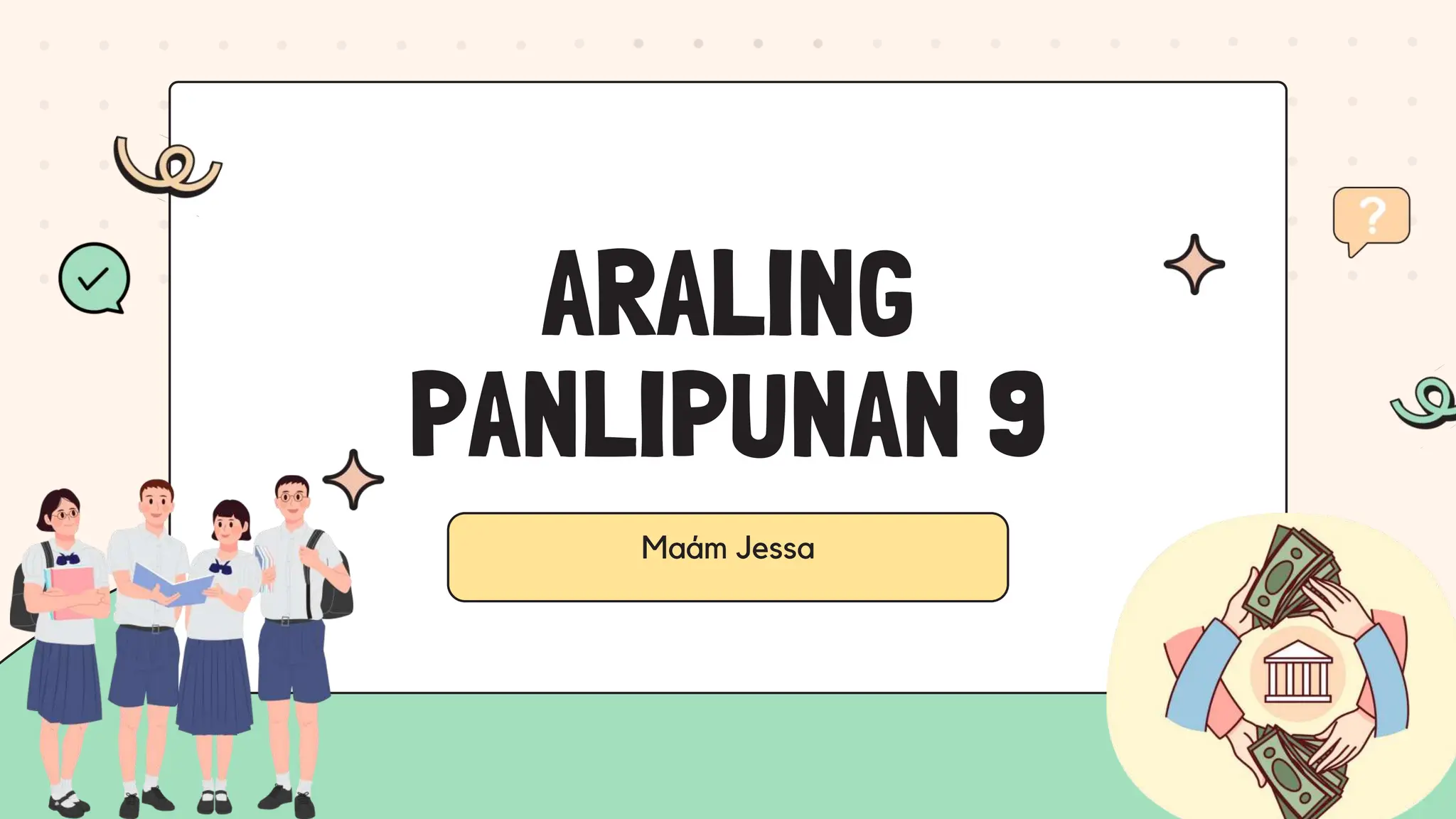 Araling Panlipunan 9 Konsepto Ng Patakarang Piskalpptx
