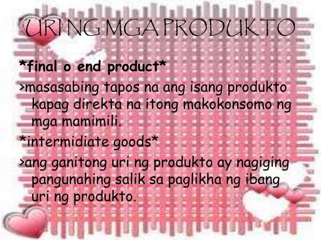 KONSEPTO NG PRODUKSIYON | PPTX