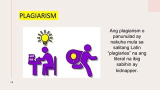 Konsepto sa Pananaliksik sa pagbasa at Pagsusuri Tungo sa tekstong ...