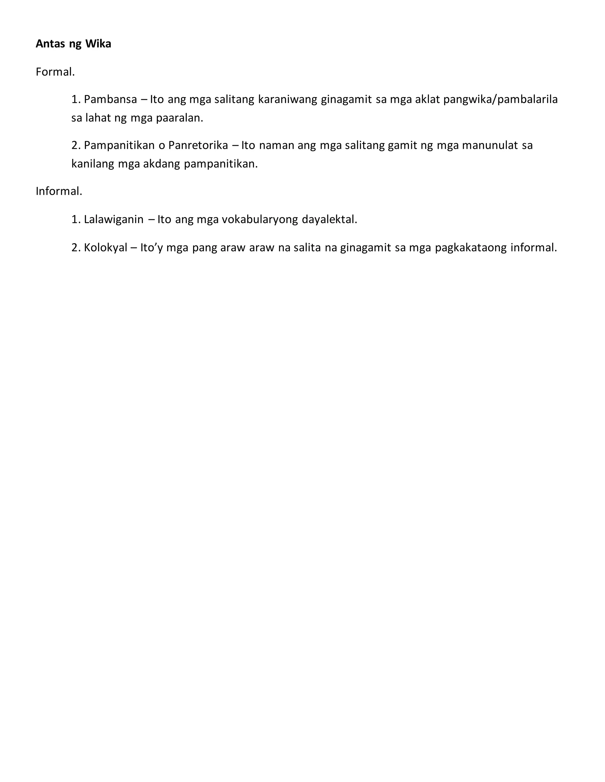 Konsepto sa wika ng mga dalubhasa | DOCX