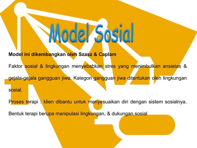 Konseptual Model Keperawatan Jiwa pada manusia | PPTX