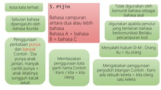 Konsep variasi bahasa | PPTX