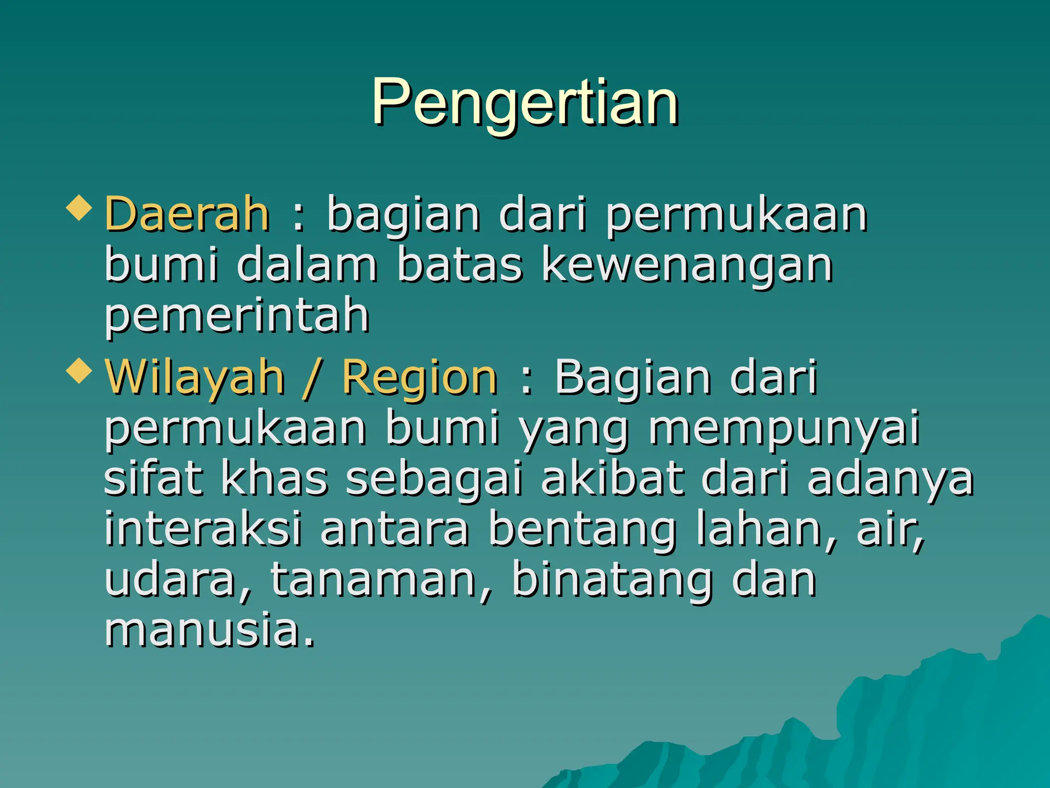 Konsep Wilayah Materi sub judul Geografi Kelas XII.ppt