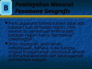 Materi Geografi KONSEP WILAYAH dan PERTUMBUHAN.ppt