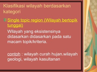 Konsep Wilayah dan Pusat Pertumbuhan | PPT